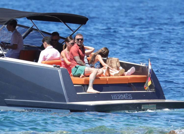 David Beckham now holidaying in Croatia