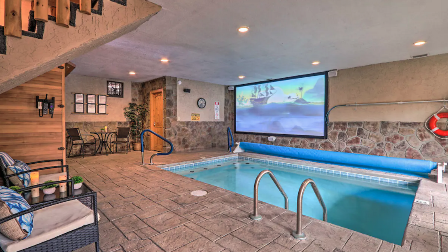 The 18 Best Airbnbs with Indoor Pools in the U.S.