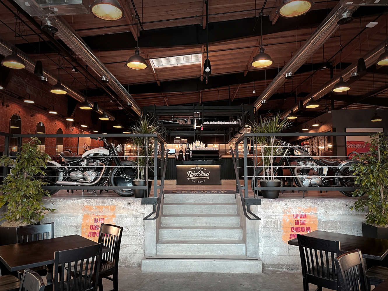 Bike Shed Moto Co | Restaurants in Downtown Arts District, Los Angeles
