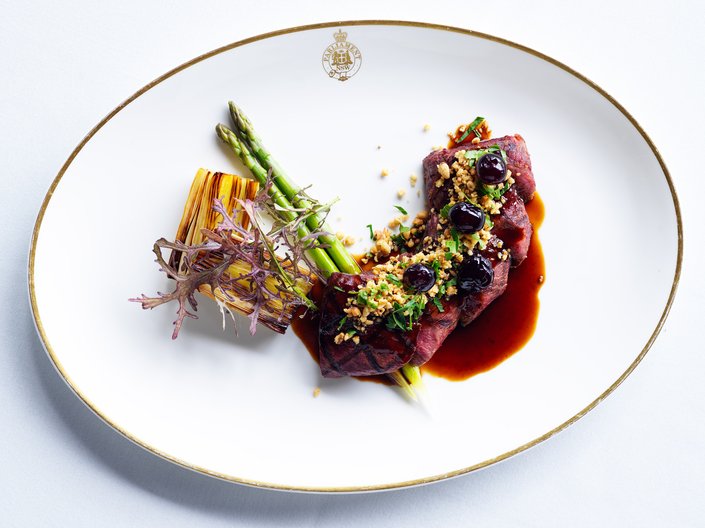 Treat yourself to a fancy three-course meal at Parliament House