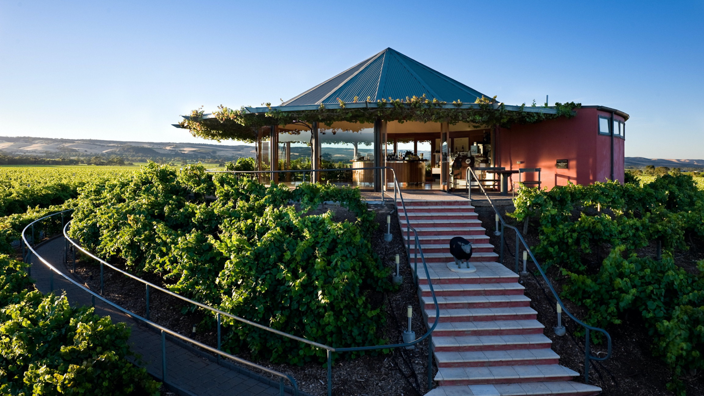Get silly at this McLaren Vale vineyard.