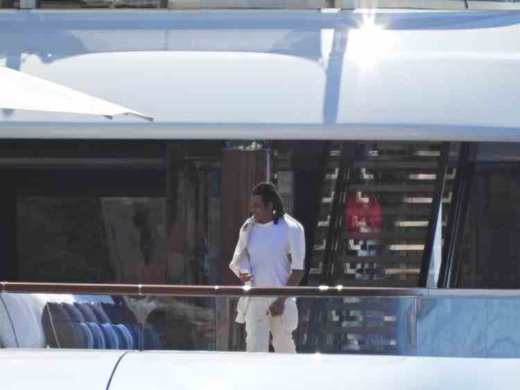 Rapper Jay-Z holidays in Croatia