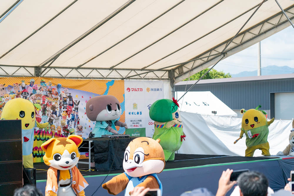 Over 70 mascots from across Japan are gathering at this Kochi festival