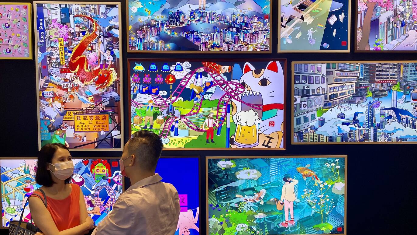 Samsung x Shout Gallery: The Frame Digital Art Gala | Art in Hong Kong