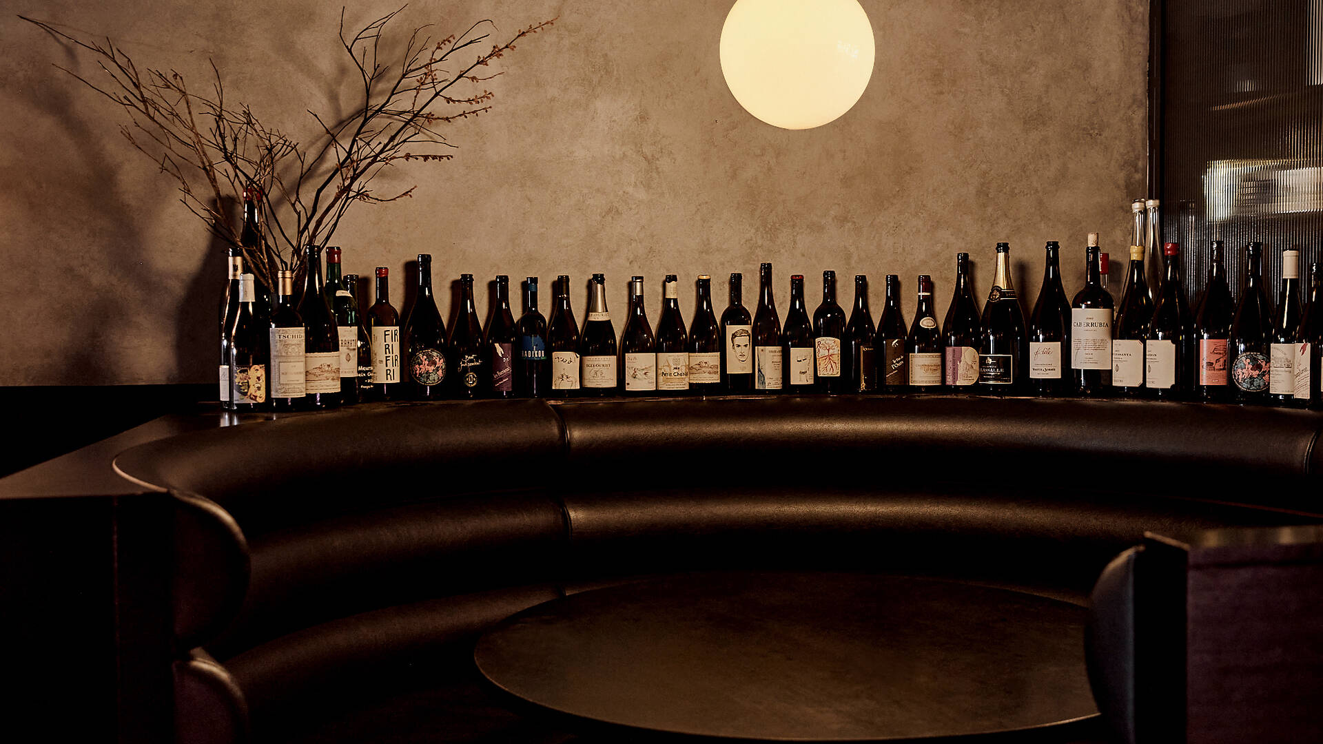 The Moon is a wine bar serving up refined elegance
