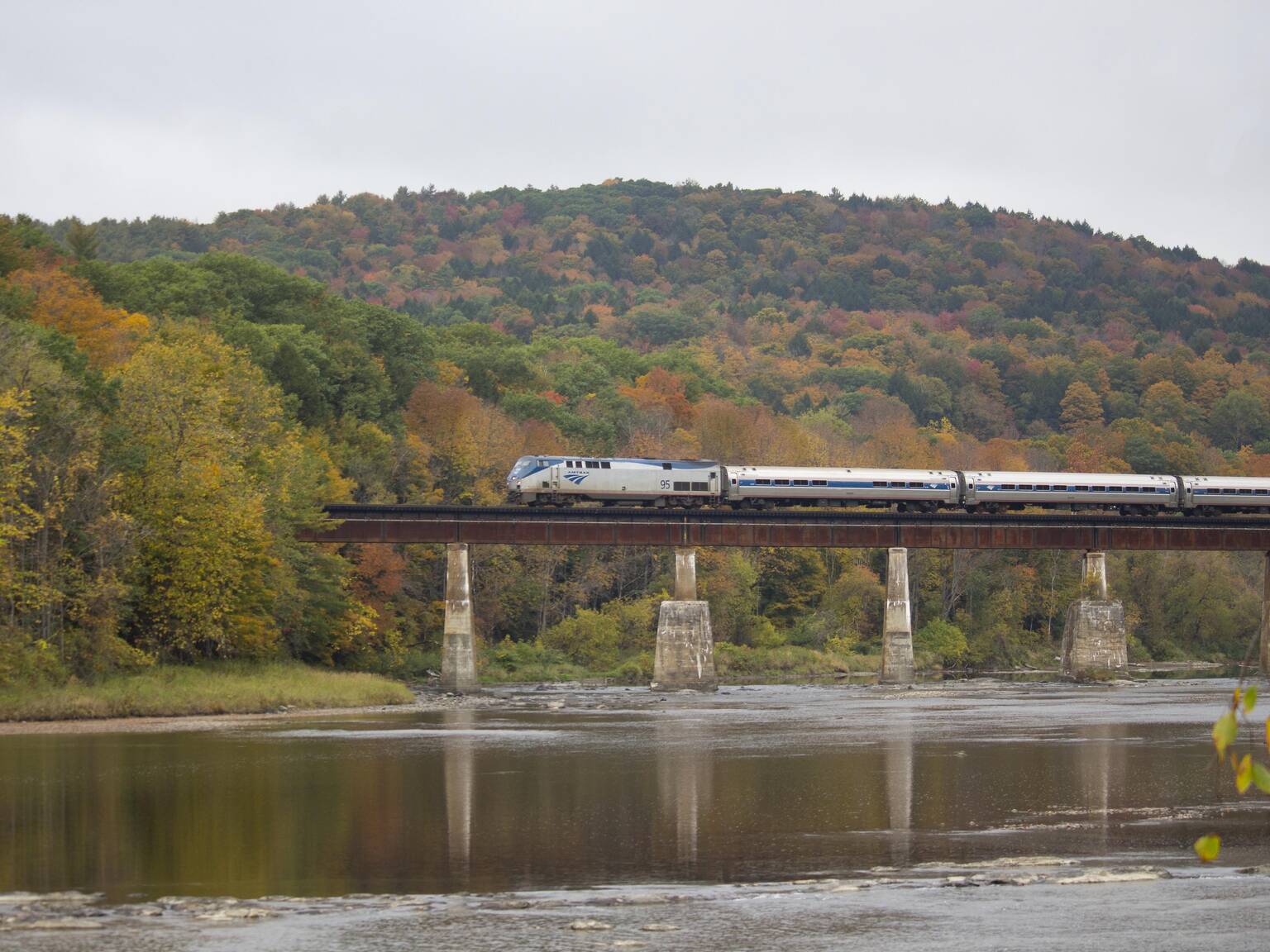 These Are the Best Fall Foliage Train Rides in the U.S.