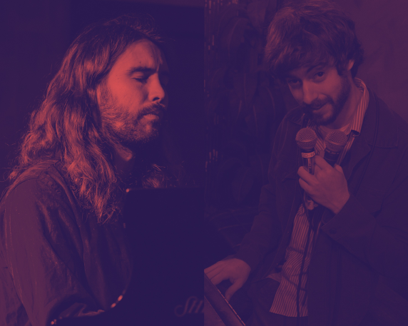 Jake Sherman i Lucas Delgado en concierto a CASA SEAT