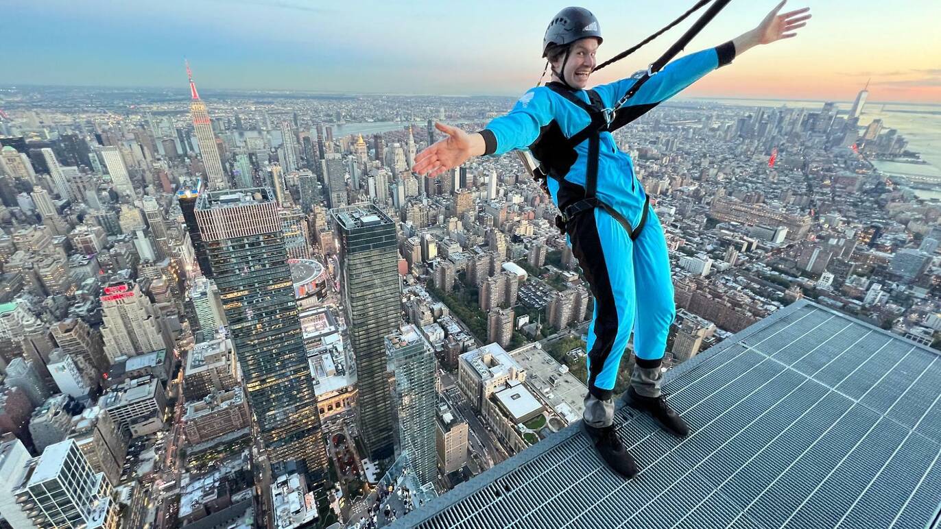 City Climb at Edge: The highest external building climb in the world
