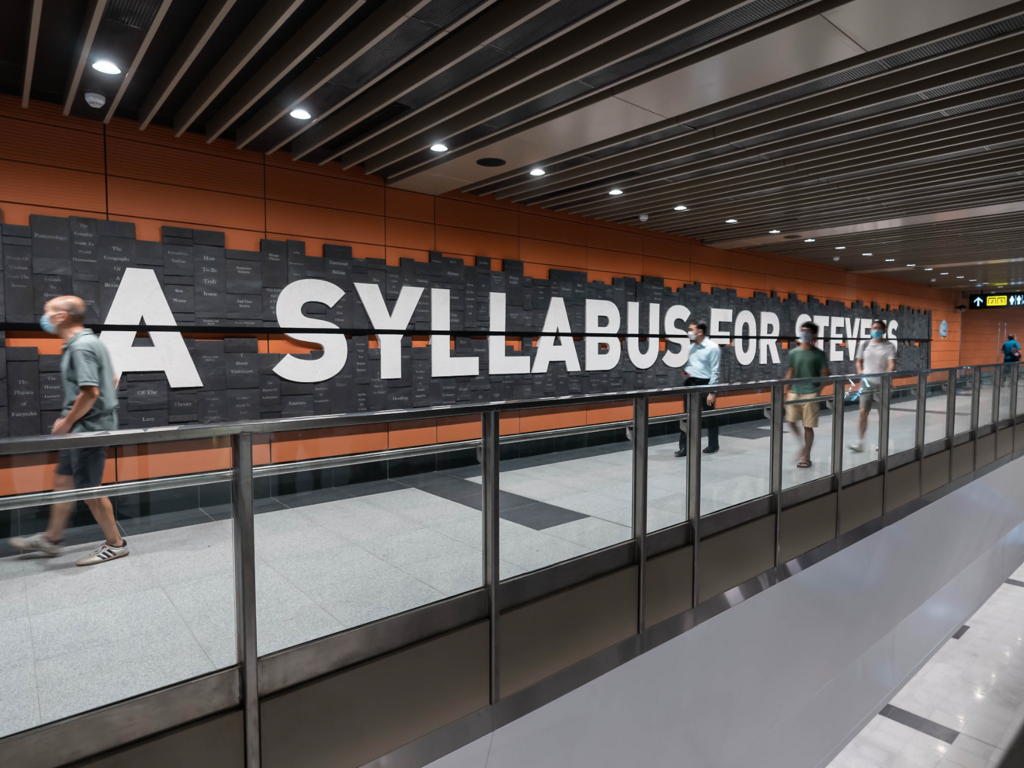 The Prettiest Artworks And Features In The New TEL3 MRT Stations