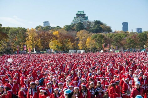 Santa Run is returning to Tokyo this December