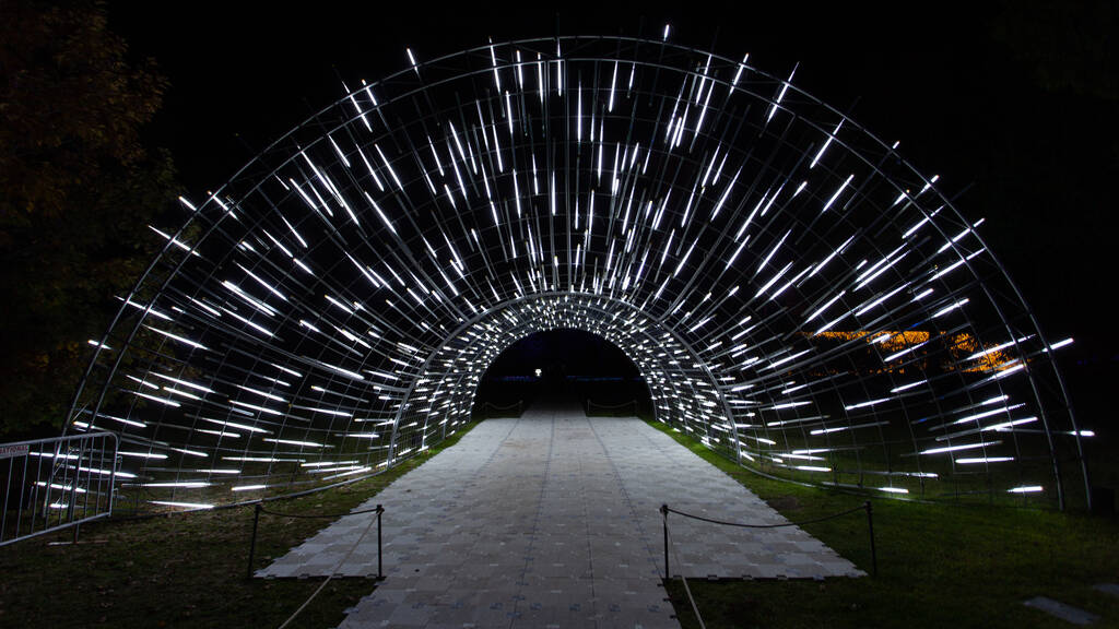 Lightscape is bringing glittering lights to the L.A. County Arboretum