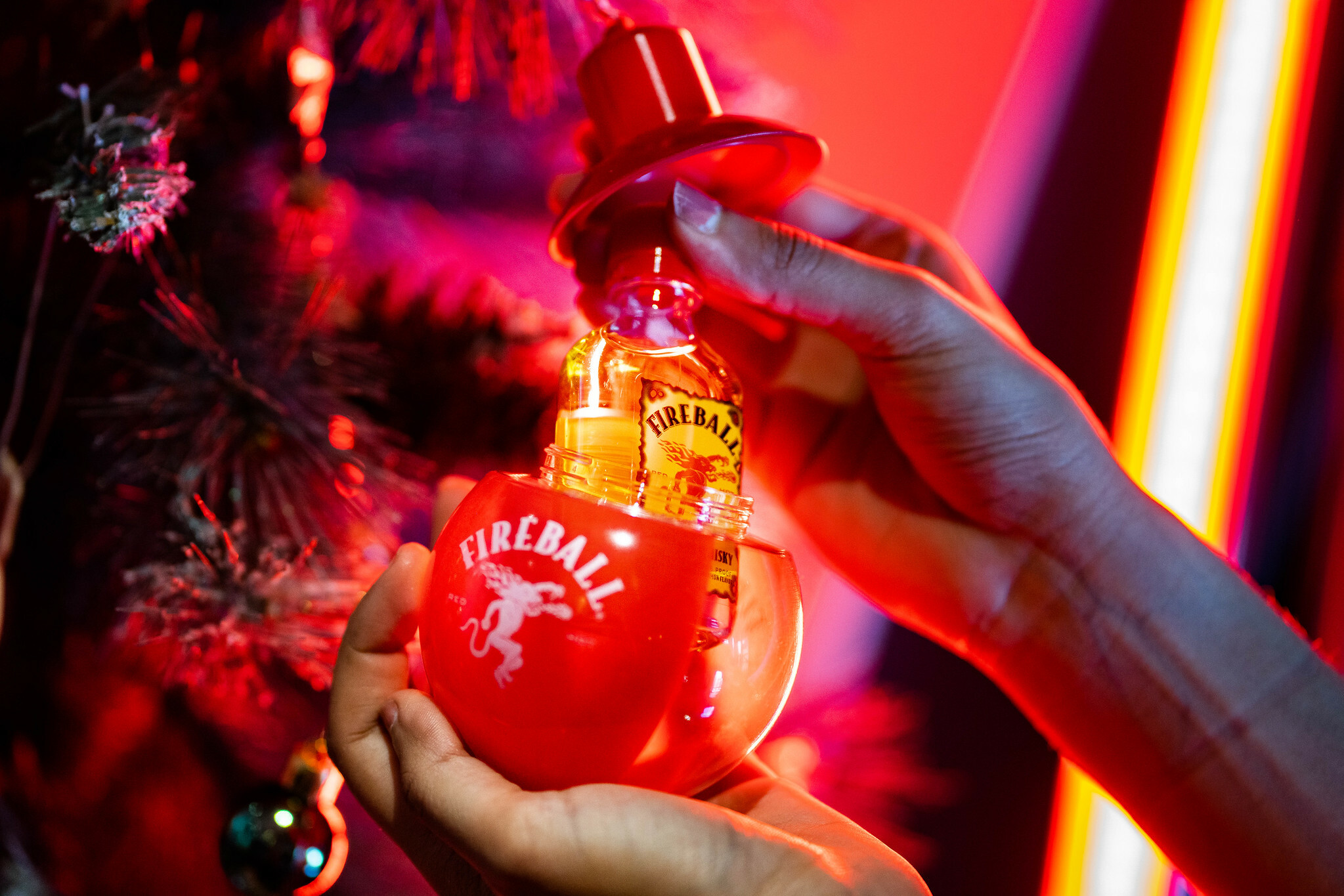 Win a Christmas tree full of Fireball Whisky’s Fire-baubles