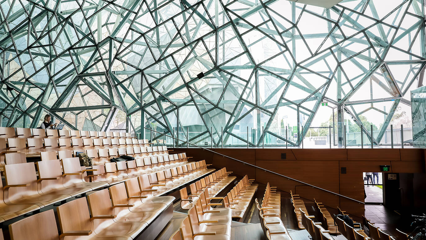 Federation Square in Melbourne CBD