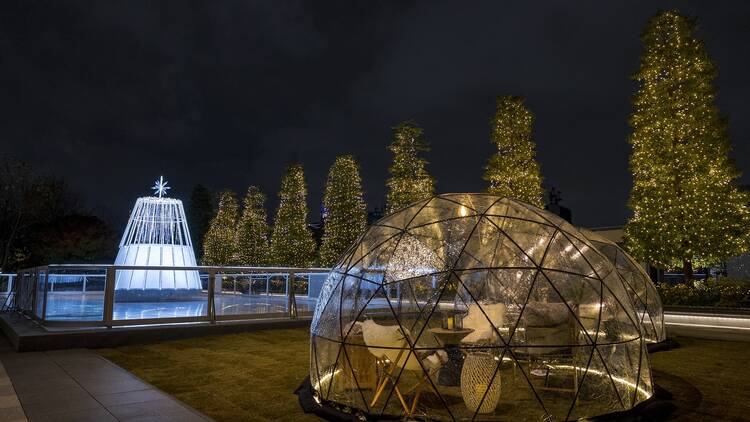 Rooftop Star Skating Rink | Things to do in Tokyo