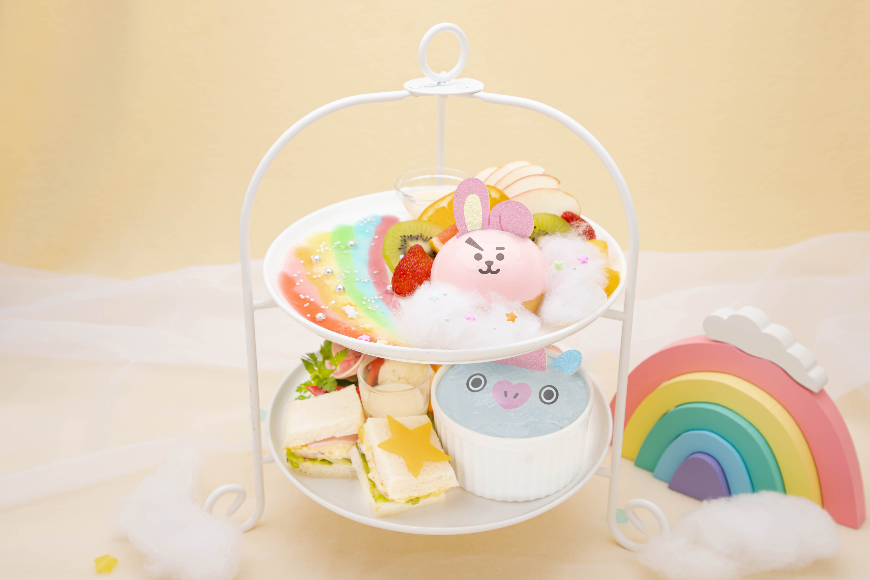BT21 Café Magical Tea Time Afternoon Tea | Restaurants in Tokyo