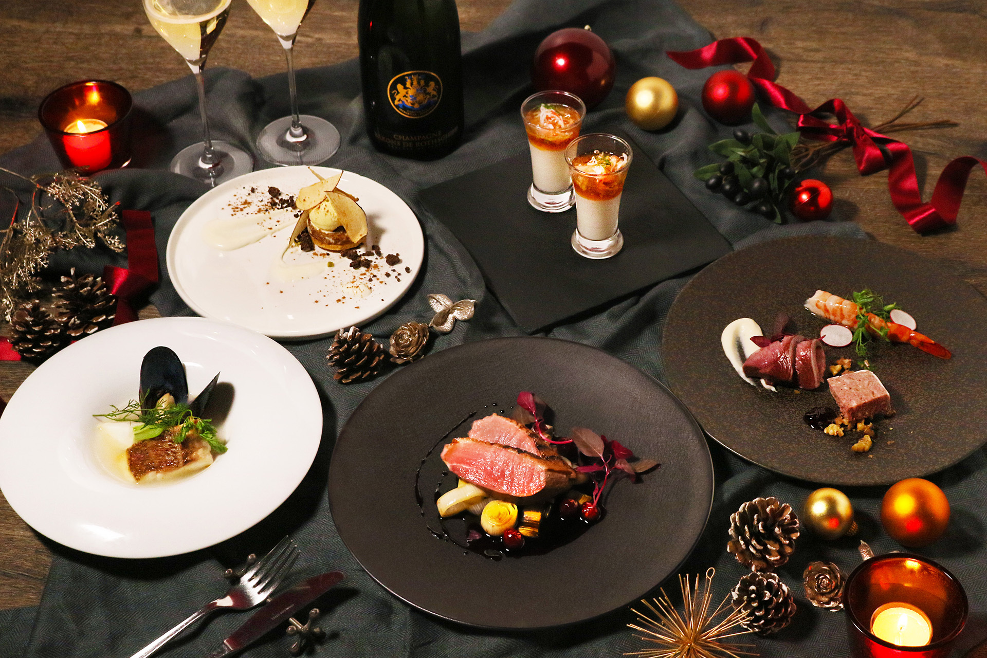 Tooth Tooth Tokyo Christmas Dinner Course | Restaurants in Tokyo