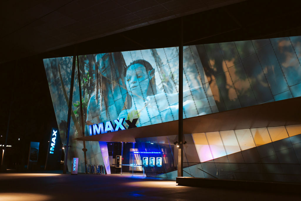 IMAX x Avatar: The Way of Water 3D projection takeover | Film in Melbourne