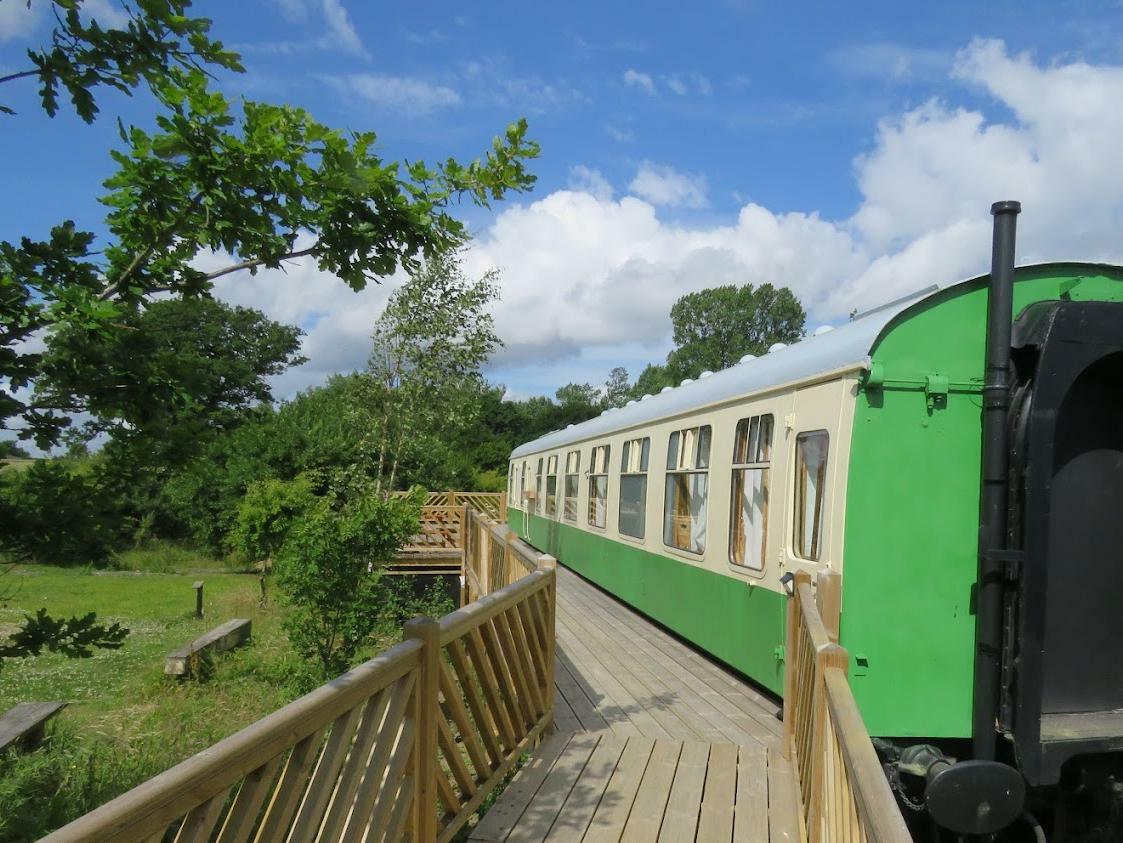 This Vintage Train has been Transformed into a One-of-a-Kind Holiday Home
