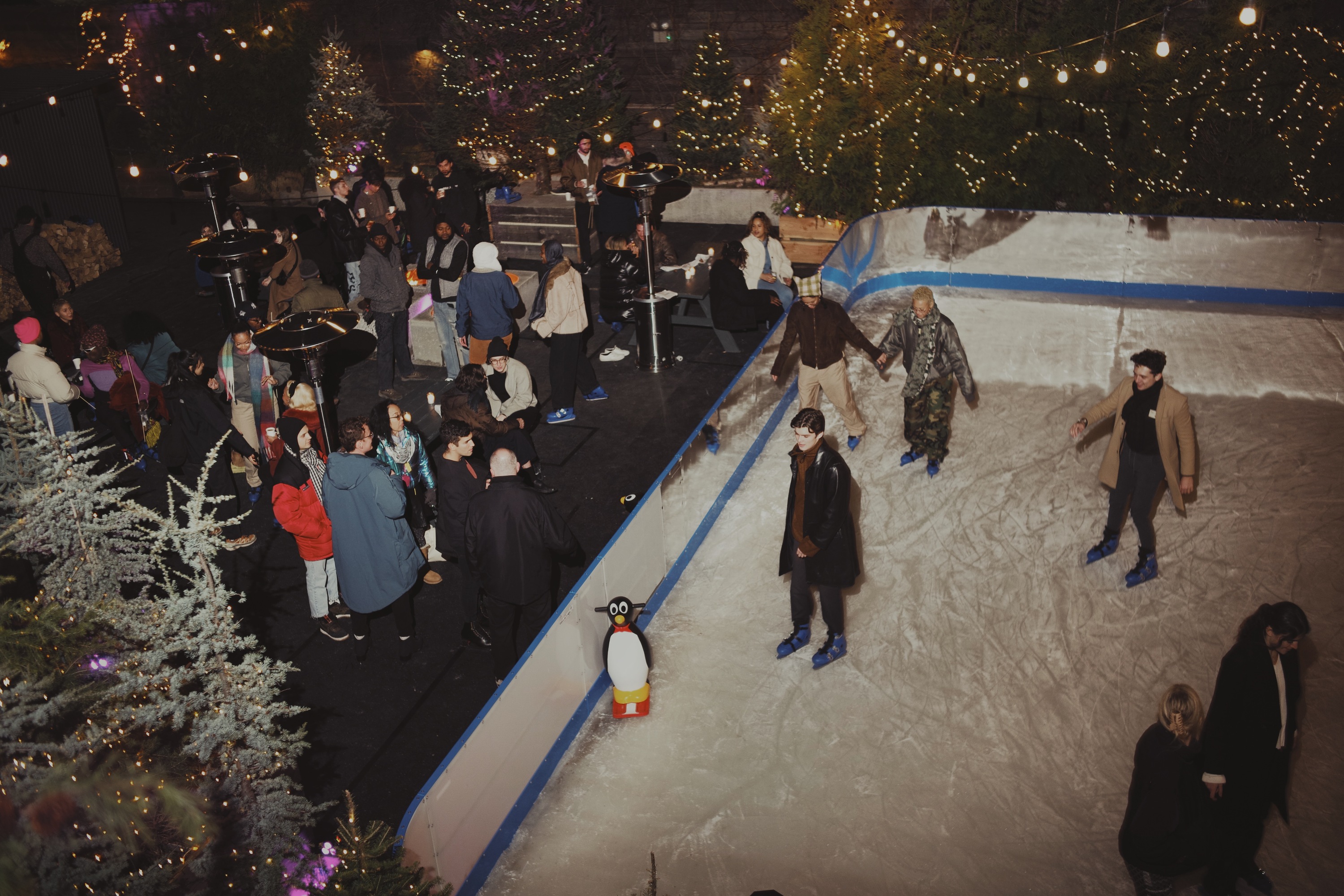 StudioSkate is a new super-cool ice skating rink in Brooklyn