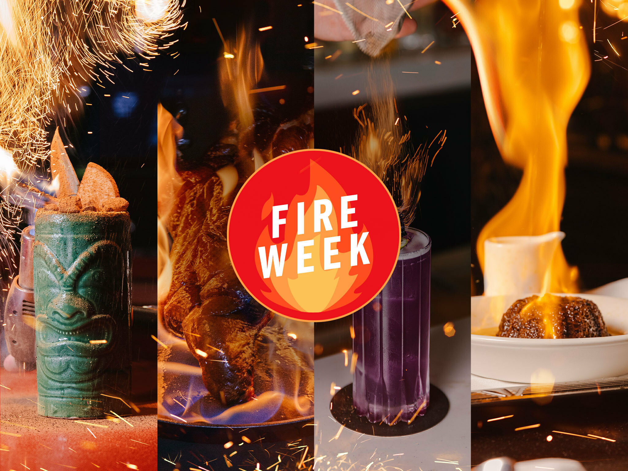 NYC’s top flaming food and drinks to heat up this Valentine’s Day