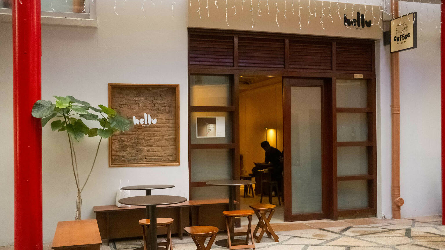 Hellu Coffee: Hole-In-A-Wall Cafe With Whimsical Coffee and Croffles In ...