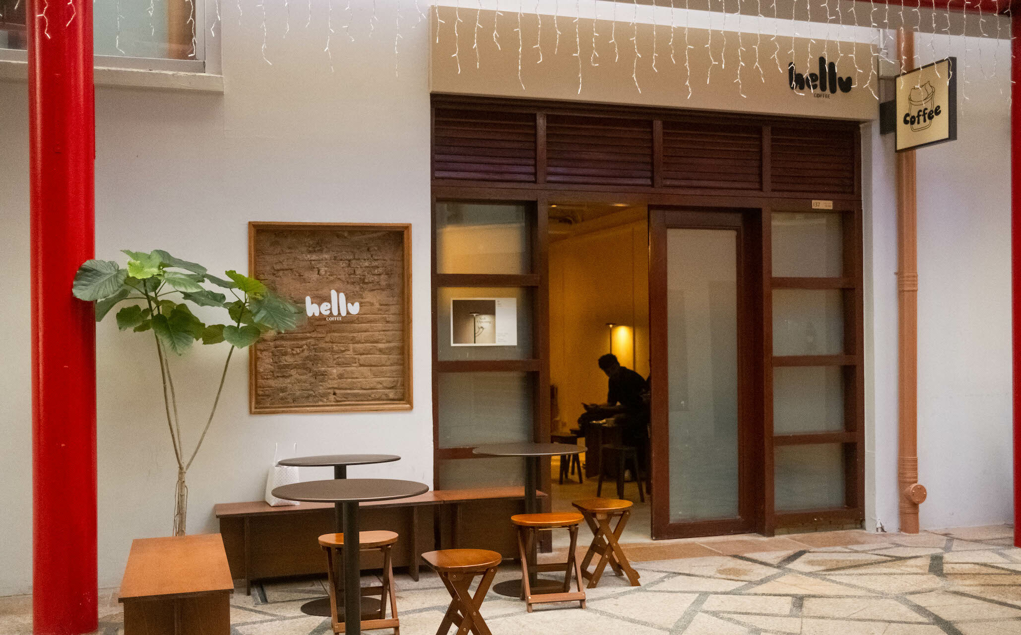 Hellu Coffee: Hole-In-A-Wall Cafe With Whimsical Coffee and Croffles In ...