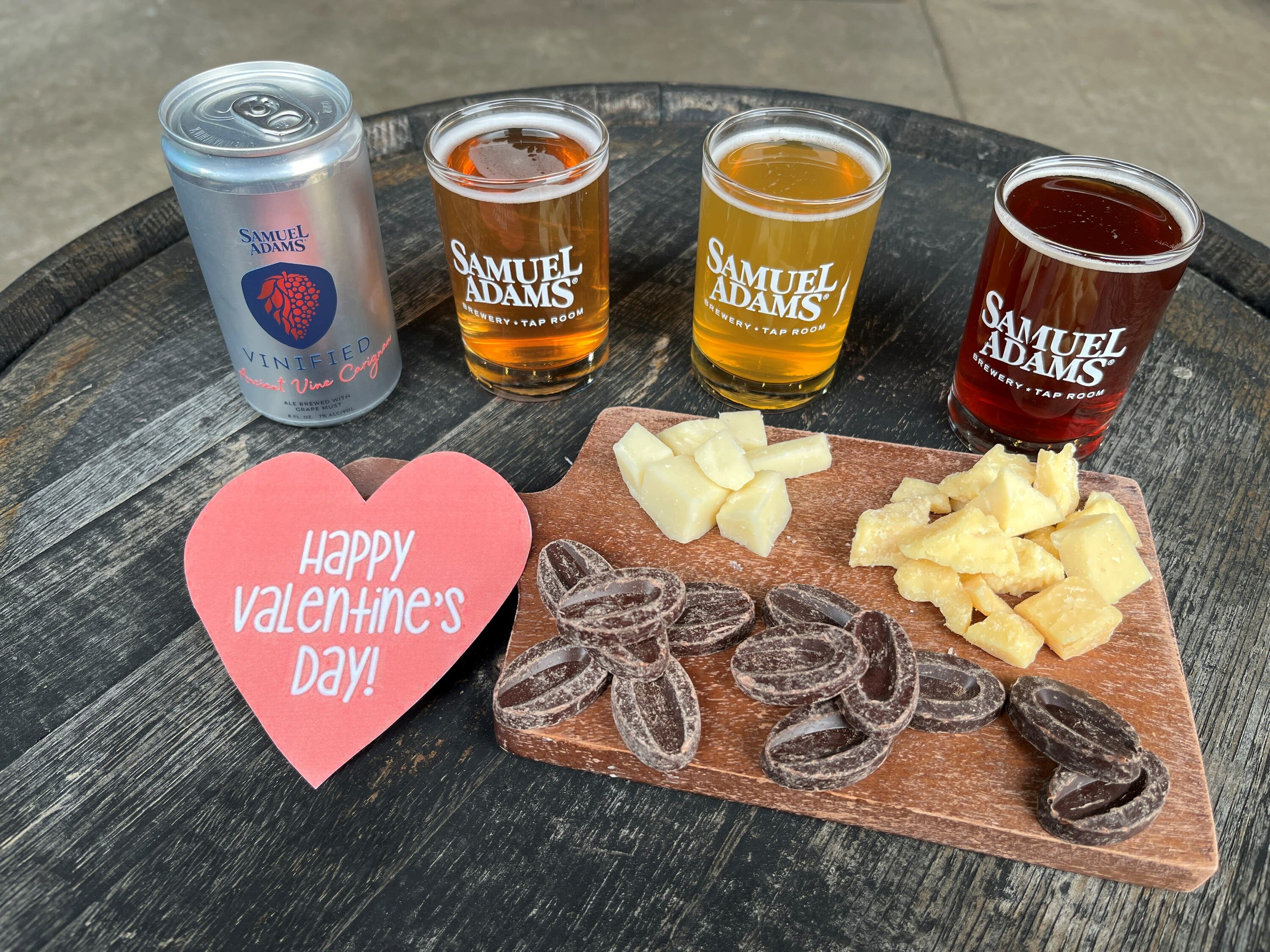 A Very Vinified Valentine's Day - Sam Adams | Bars in Boston