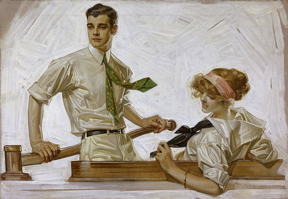 Under Cover: J.C. Leyendecker and American Masculinity | Art in New York