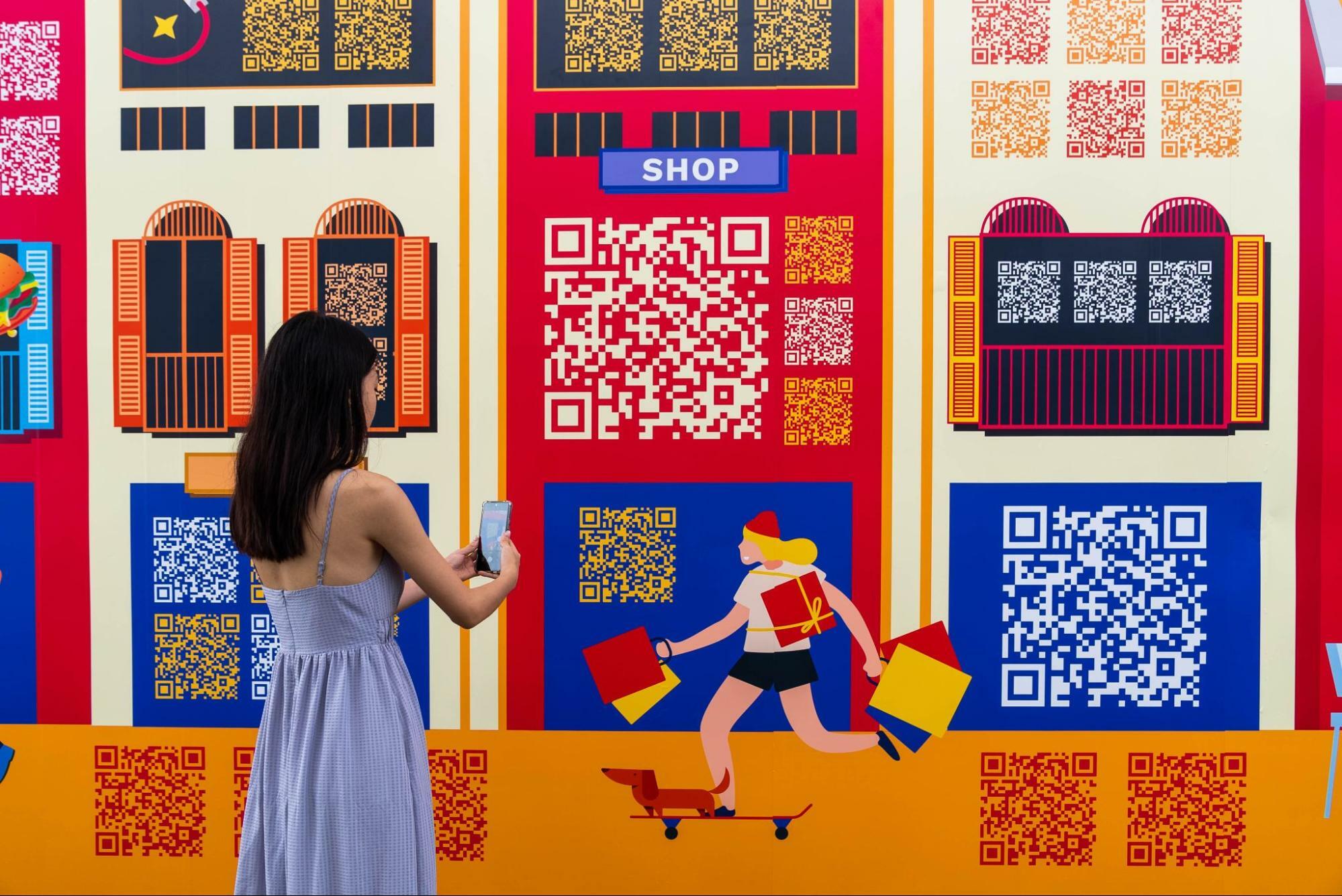 Singapore’s Largest QR Code Wall Is A Treasure Trove Of Fun Facts And ...
