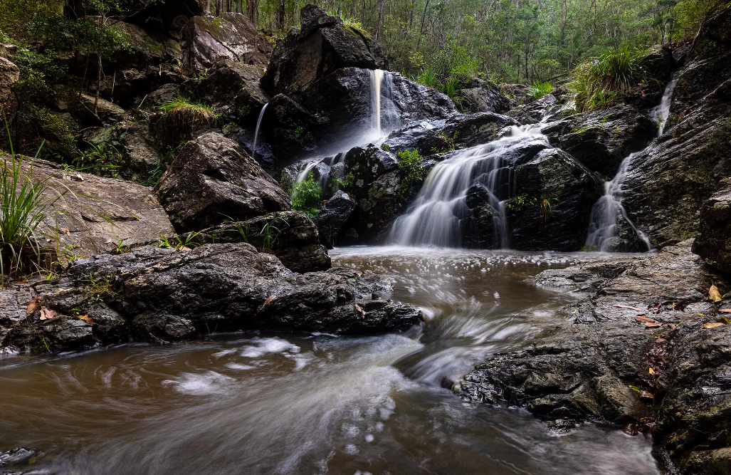 Simpson Falls and JC Slaughter Falls are just 15 minutes from the ...