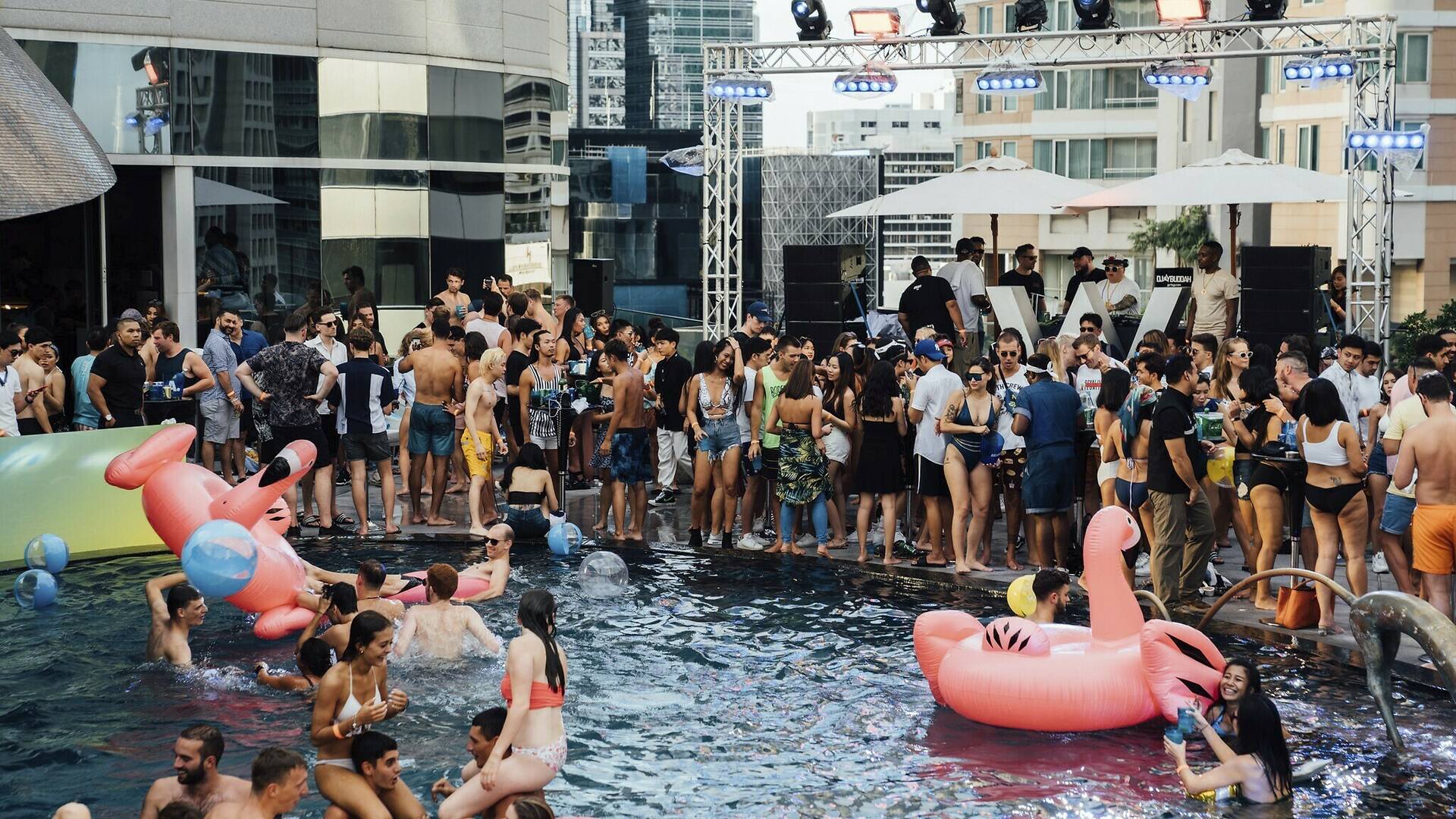 Best pool parties in Bangkok