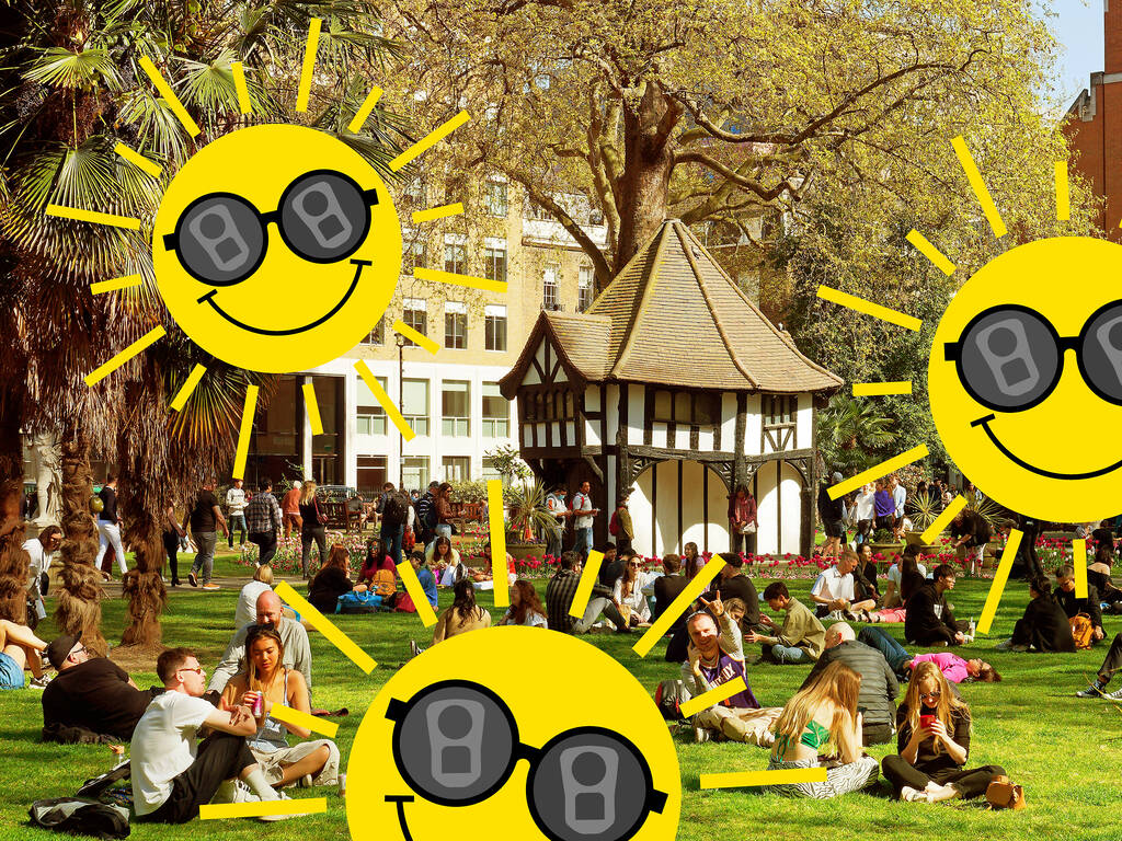 London in the sun is the nicest place on Earth