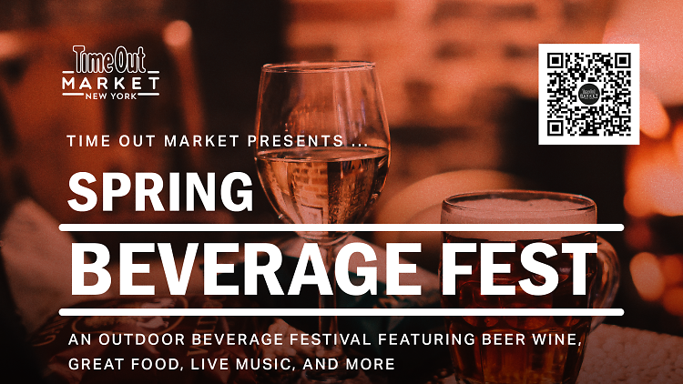 Spring Beverage Fest at Time Out Market | Things to do in New York