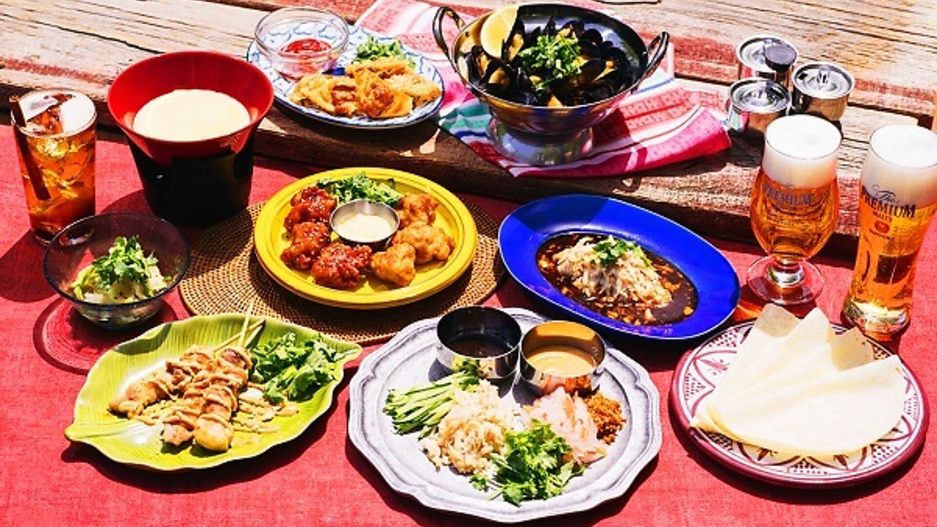 Premium Beer Terrace Yum Yum Asia | Things to do in Tokyo