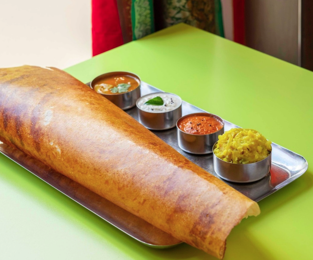 Descubre la 'masala dosa', la deliciosa crepe india