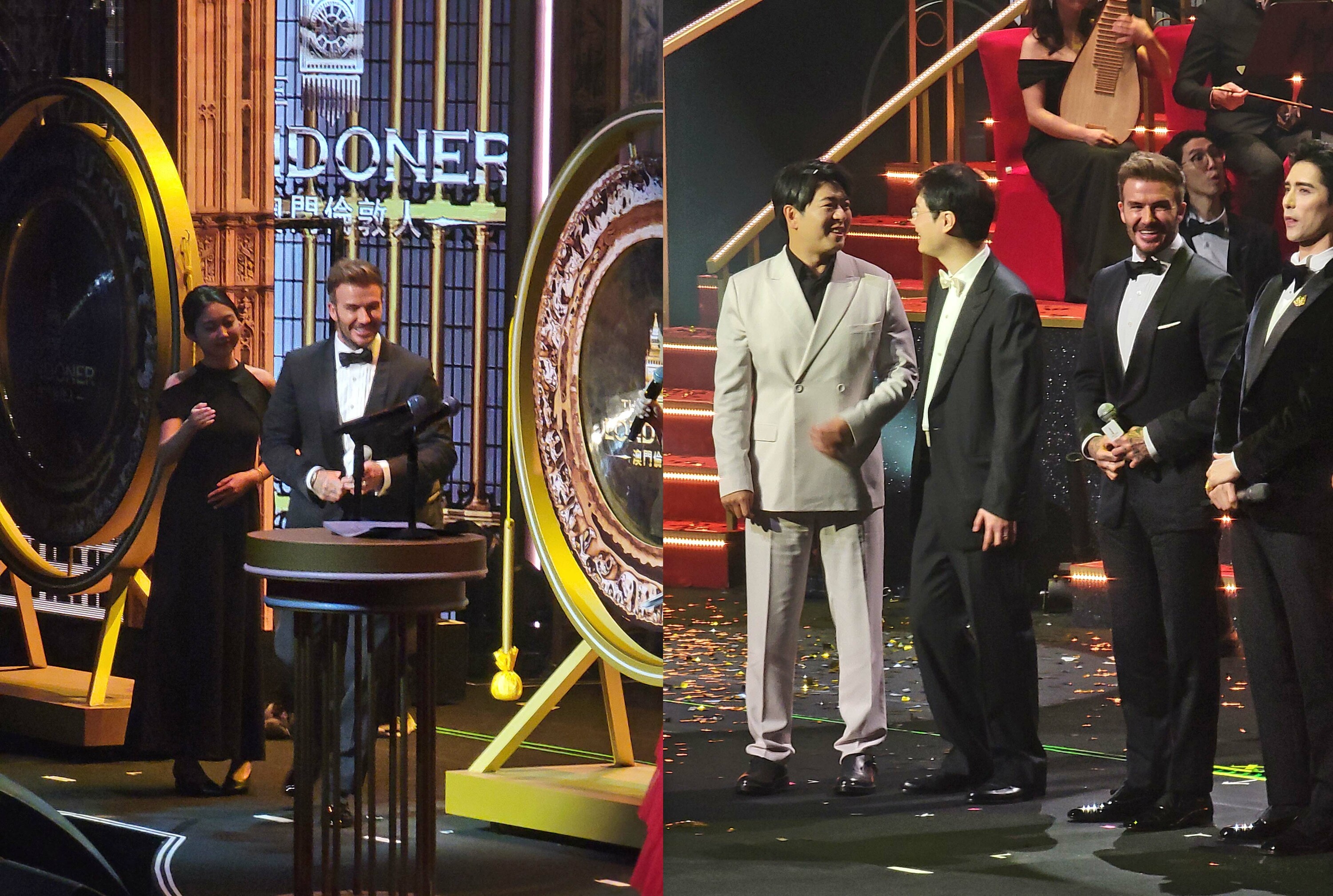 The Londoner Macao celebrated its grand opening with David Beckham