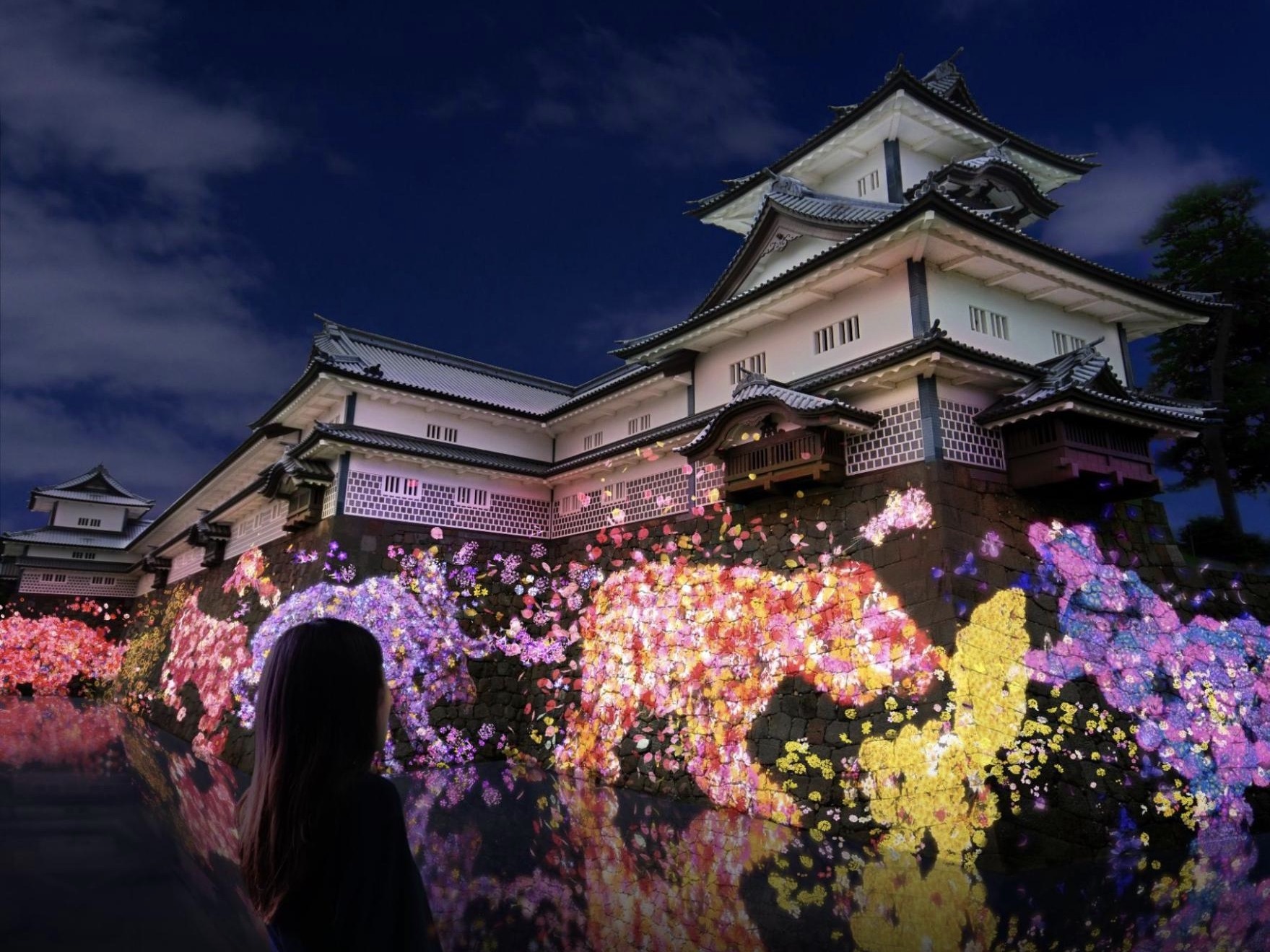 A new teamLab digital art exhibition is coming to Kanazawa Castle