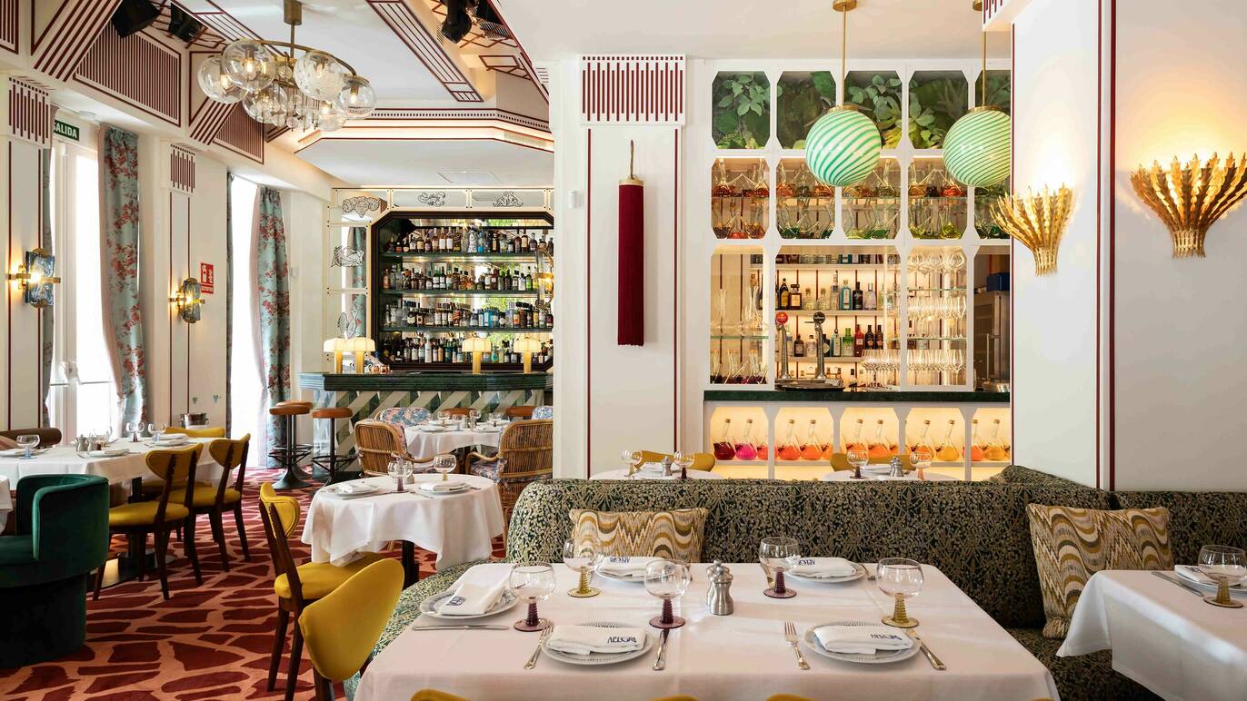 Allegra, el restaurante italiano más llamativo de Madrid