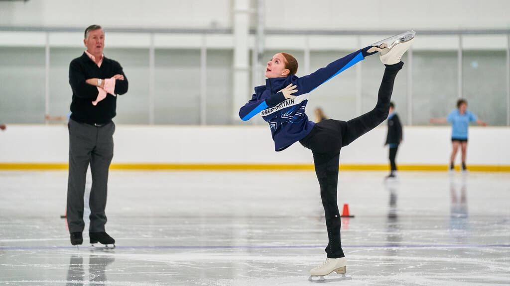 An Olympic-sized ice rink is opening in north London