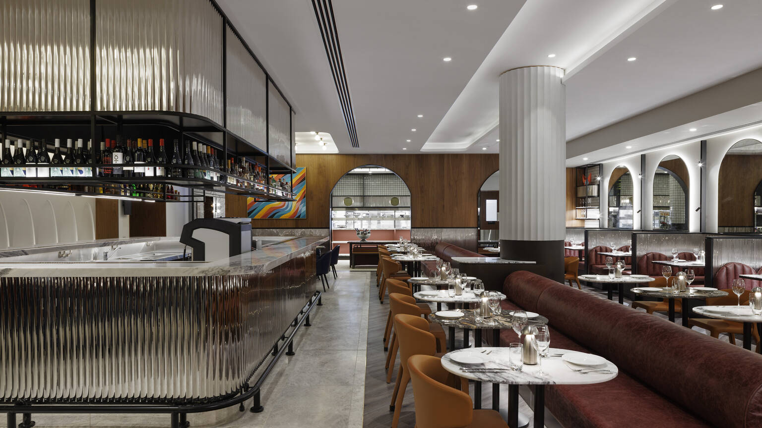 Discover a new cinematic bar and restaurant at Le Meridien Hotel
