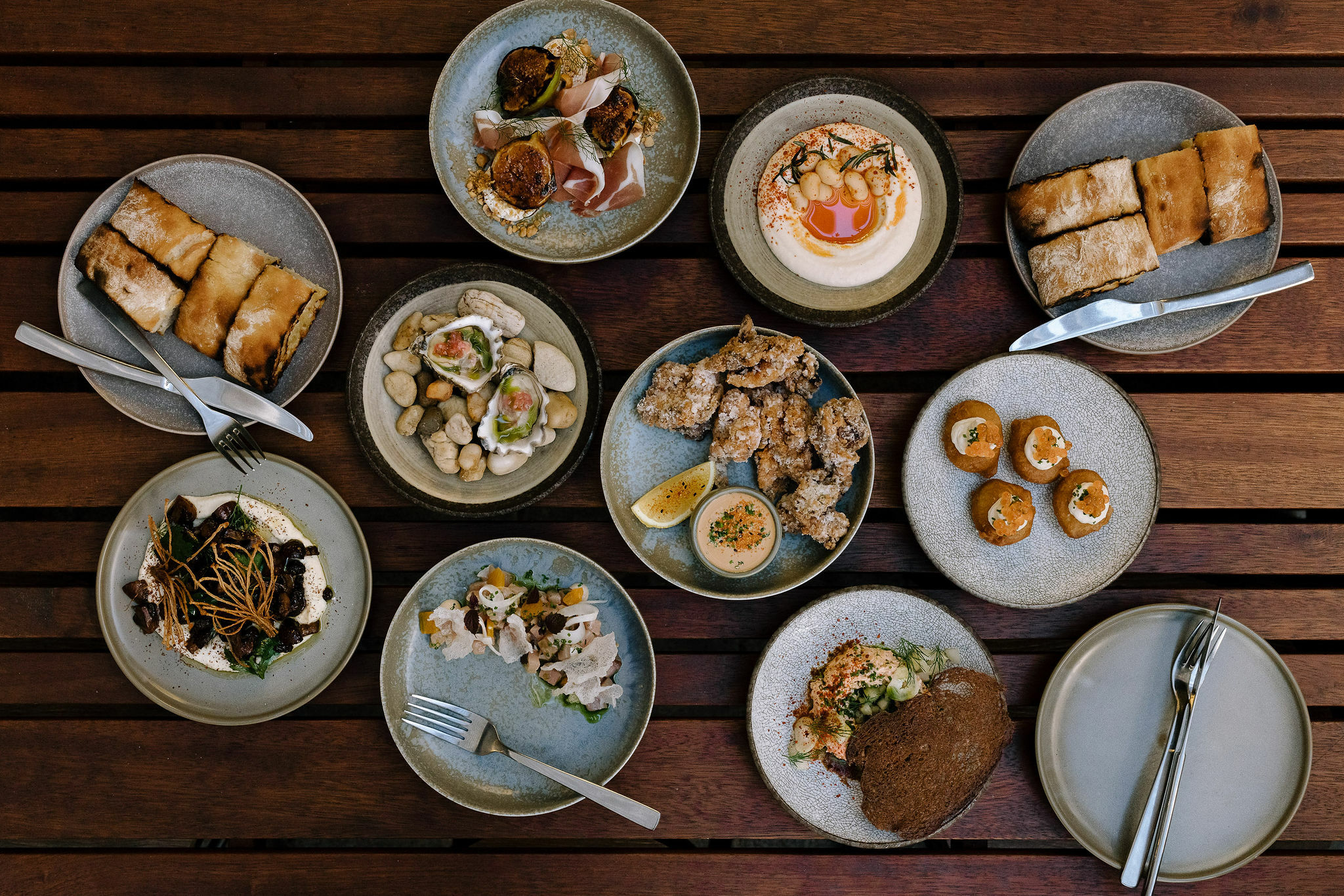 Elementa in Newcastle is a waterfront restaurant