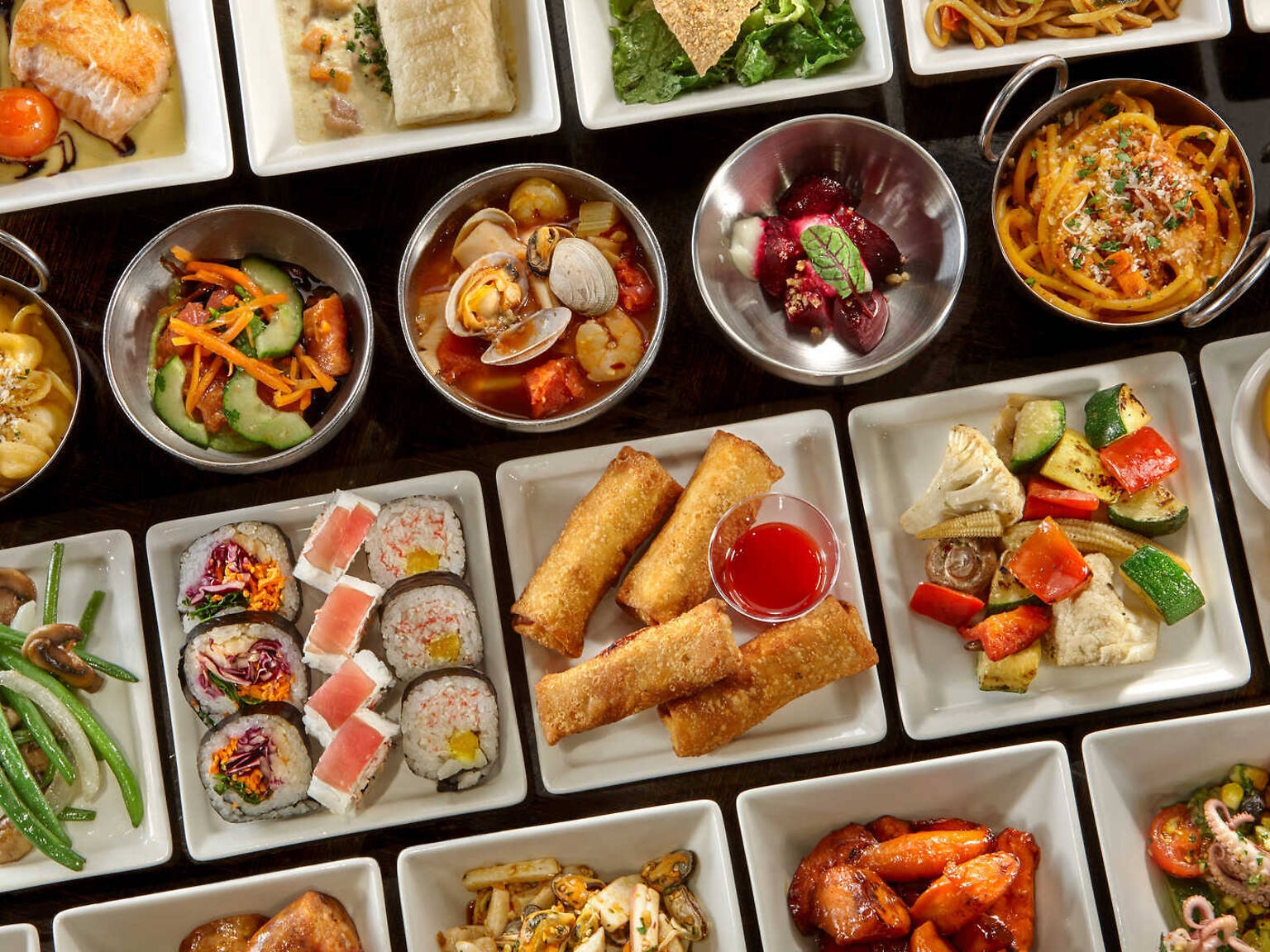 7 Best Buffets in the USA For Unlimited Pasta, Seafood And More