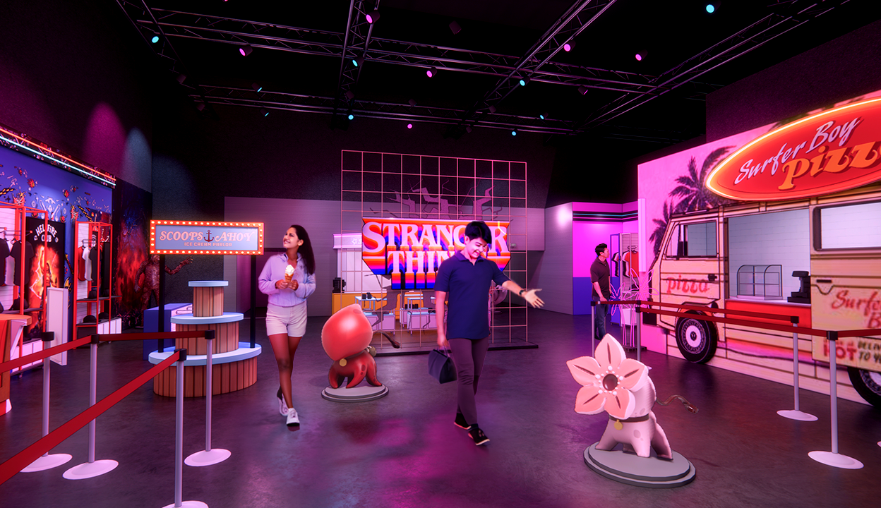Travel To The Upside Down At This Stranger Things Immersive Retail