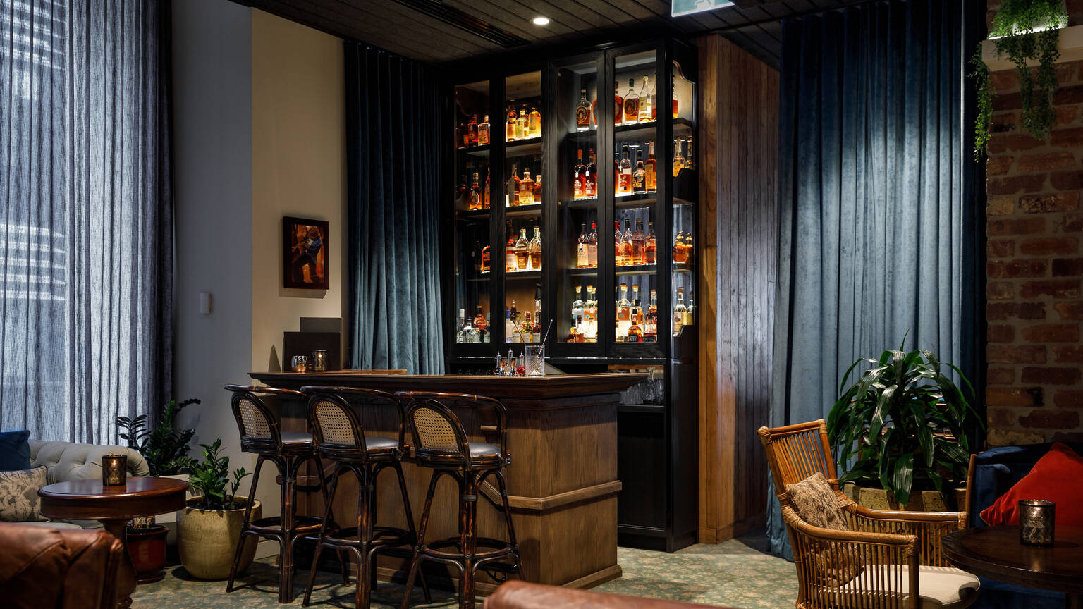 Nola is a smokehouse and whiskey bar in Barangaroo, Sydney