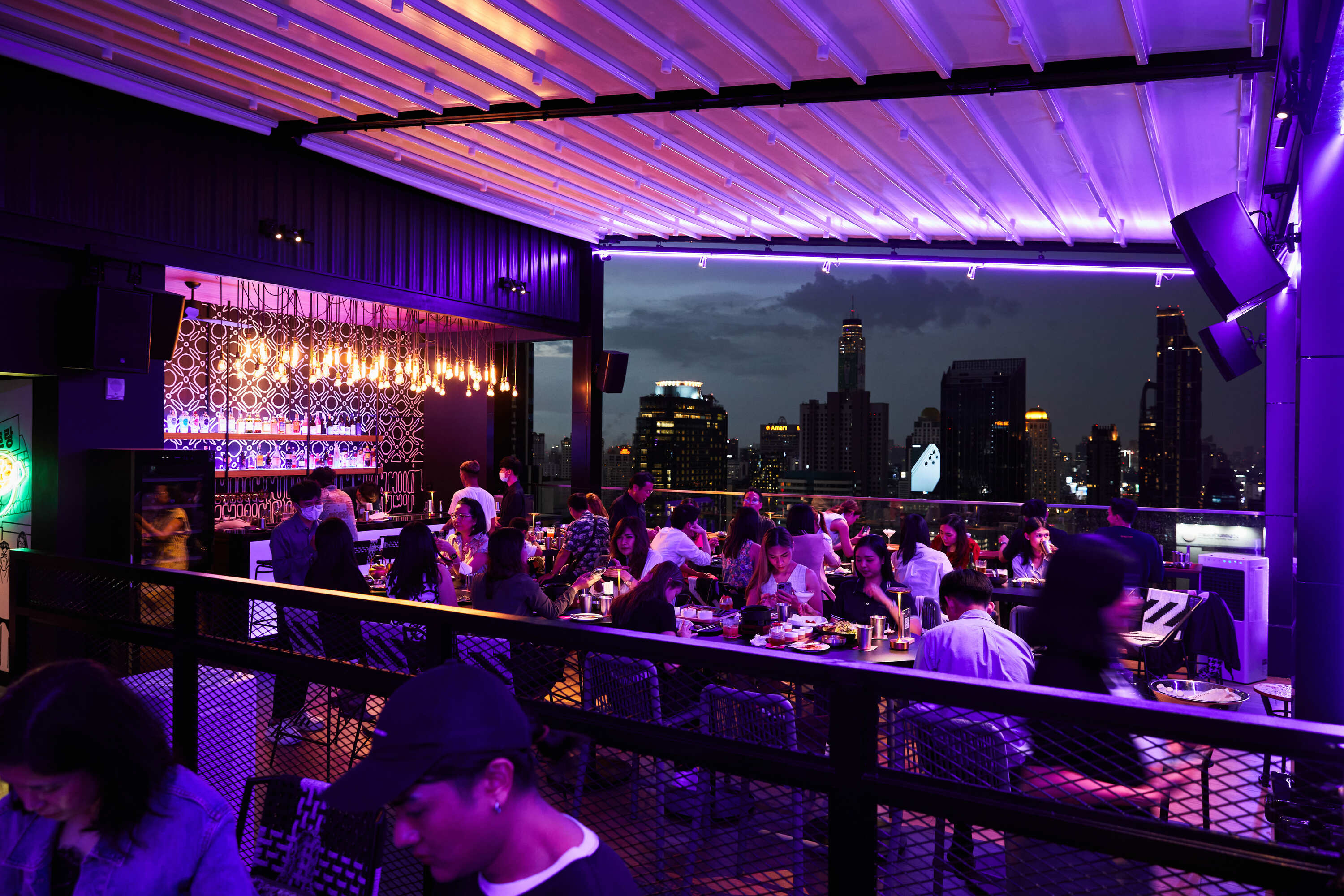 ANJU Korean Rooftop Bar รูฟท็อปบาร์สไตล์เกาหลีที่แรกในกรุงเทพฯ ชวนขึ้น ...