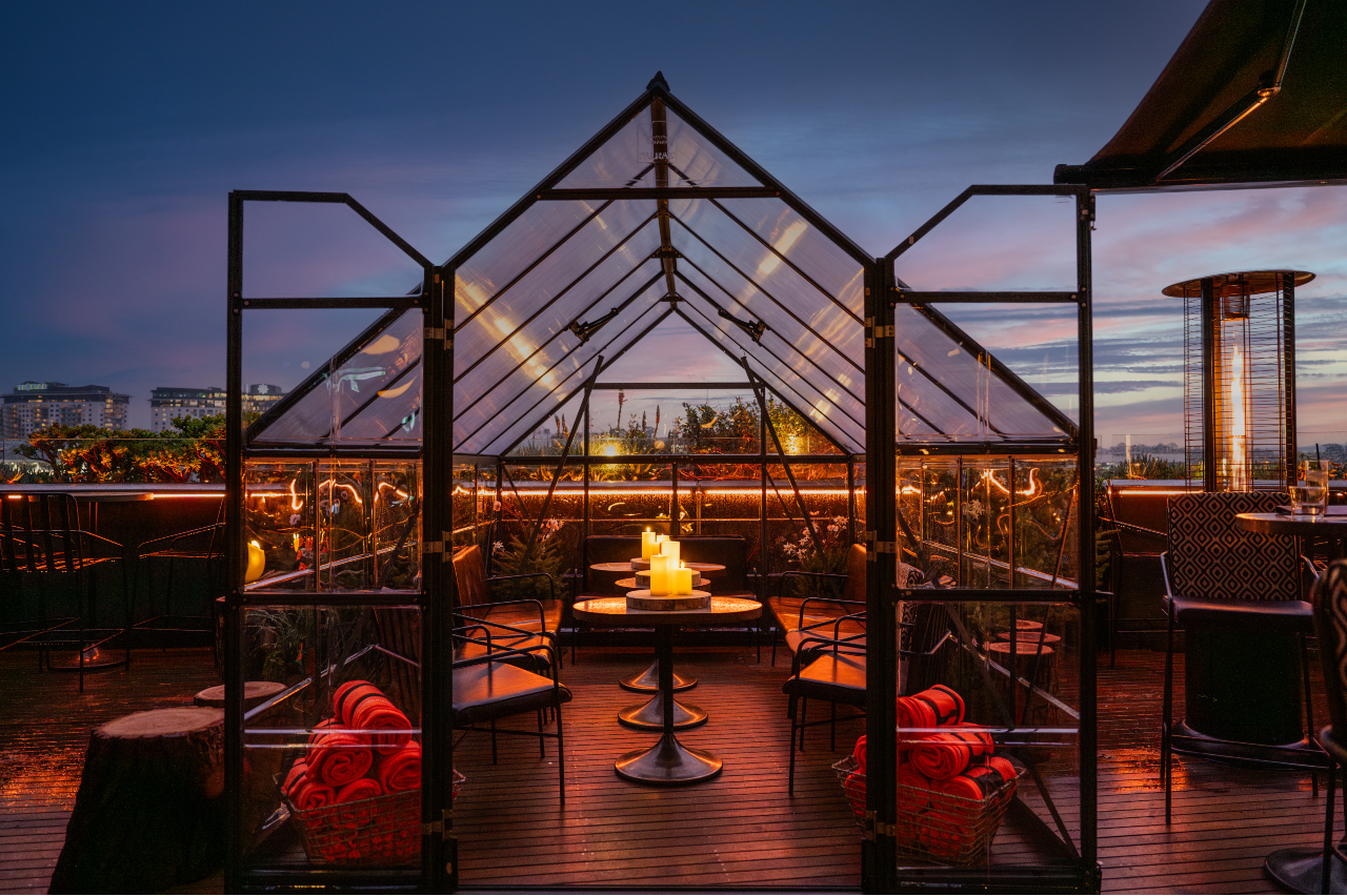 Smoke is a rooftop bar in Barangaroo