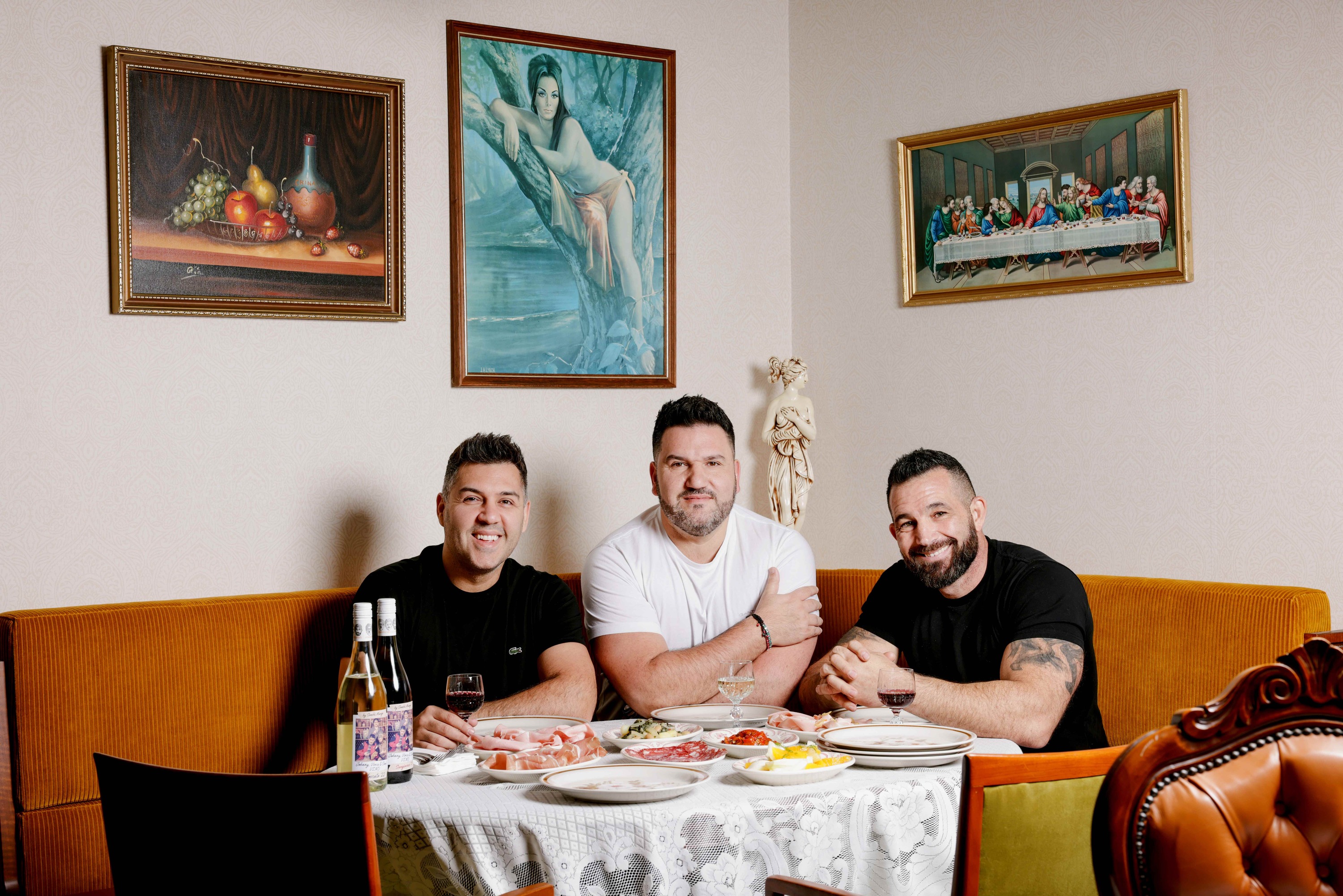 Comedy trio Sooshi Mango bring nonna-style eats to Lygon Street