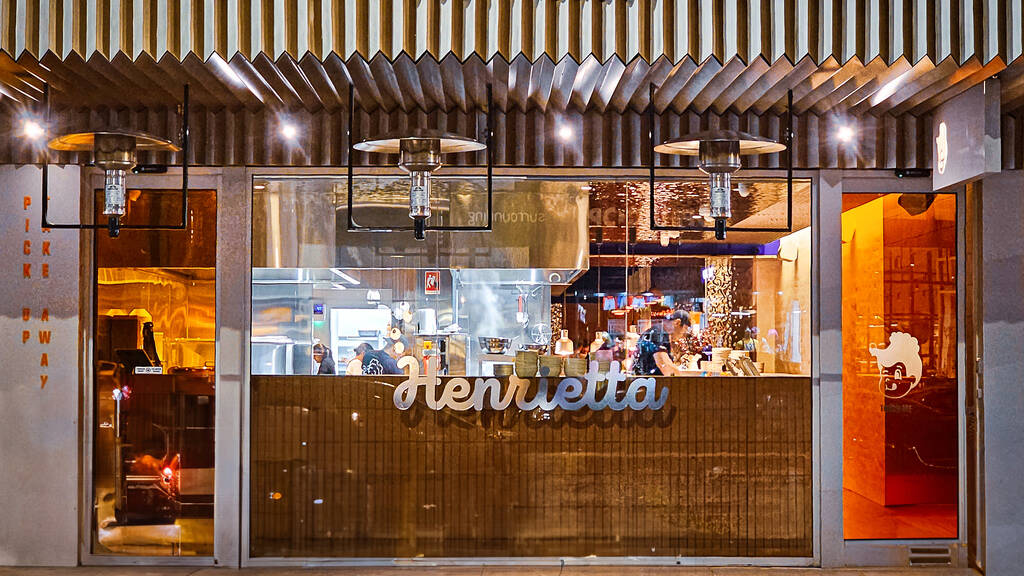 Henrietta's famous charcoal chicken crosses the road to Chapel Street