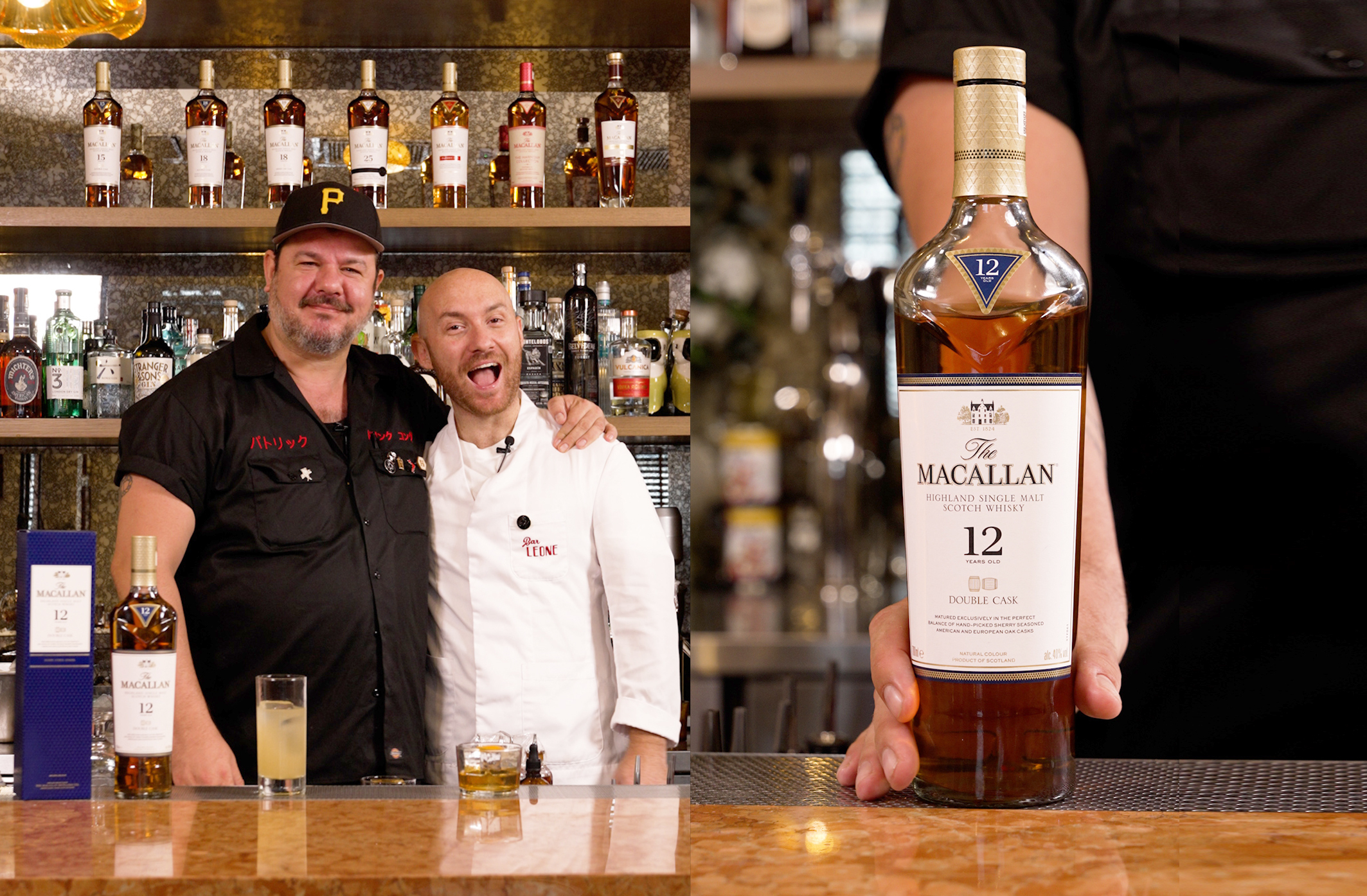 The Macallan presents spirited conversations with two bar legends