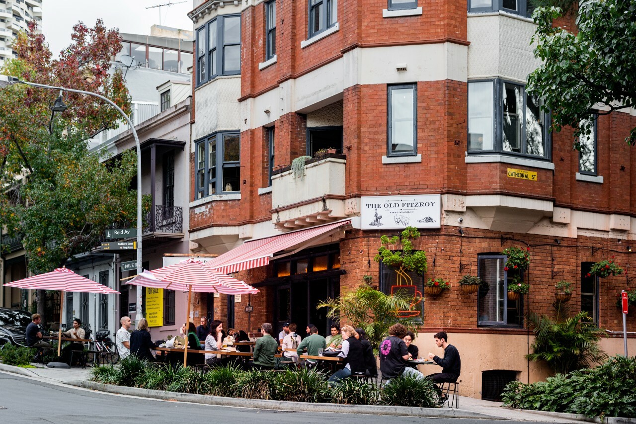 The Old Fitz in Woolloomooloo is one of Sydney's greatest pubs